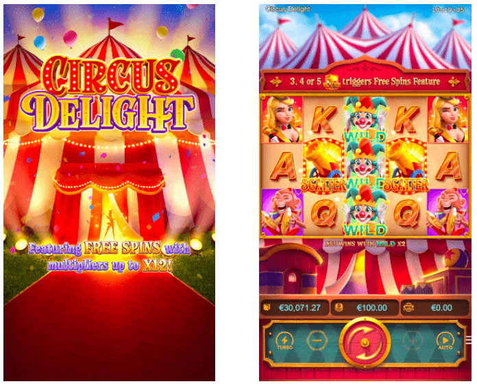 Circus Delight แนะนำเกมสล็อตจาก PG SLOT : Superslot