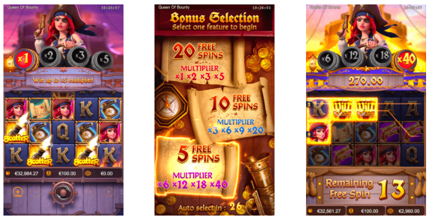 Queen of Bounty แนะนำเกมสล็อตจาก PG SLOT : Superslot